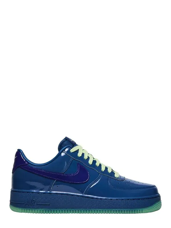 Nike Air Force 1 Low Qs 'mystic Navy' Sneakers - Blue