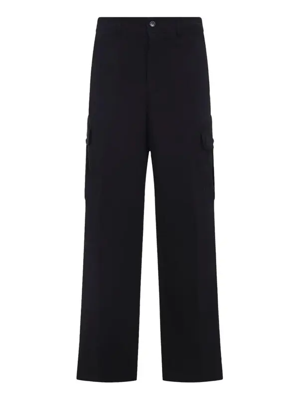Dries Van Noten Overdye Heavyweight Pants - Black