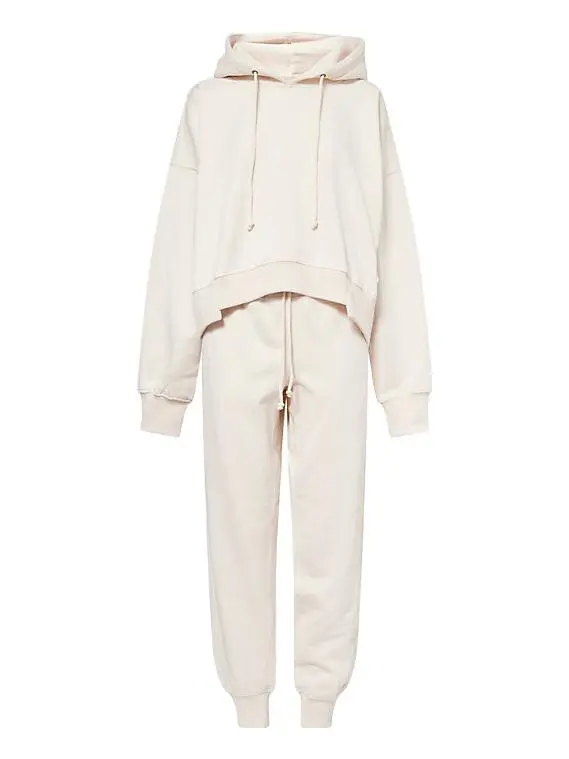 Free People Cotton-jersey Set - Tofu