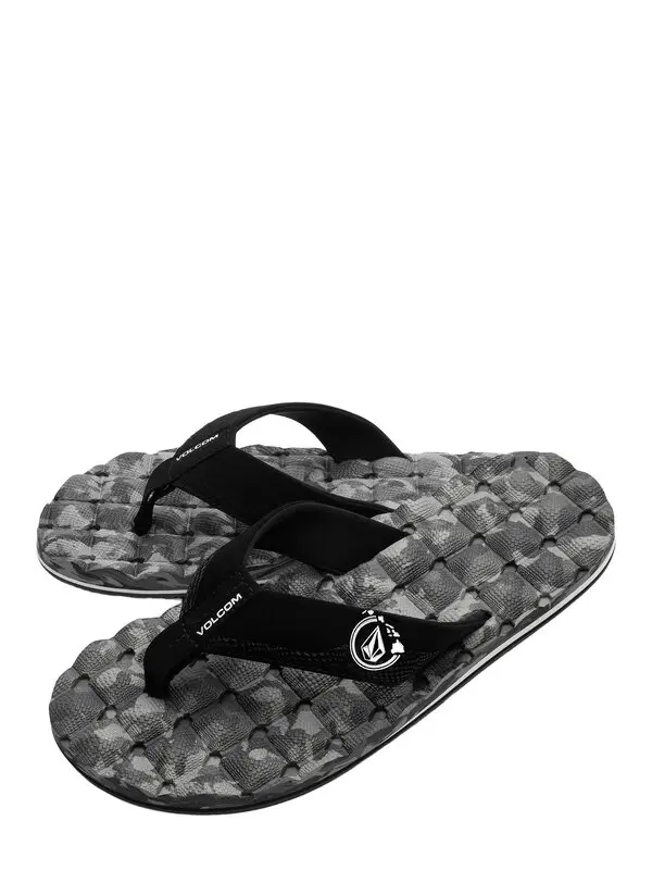 Volcom Slipper - Black/white