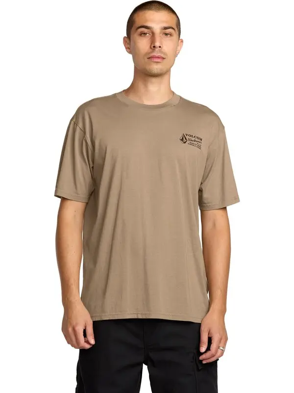 Volcom Workwear Short Sleeve Tee - Brindle