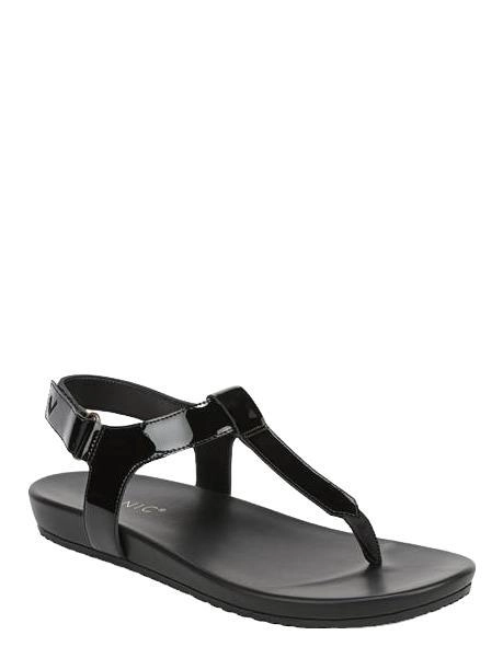 Vionic Palisades Sandal - Black Patent