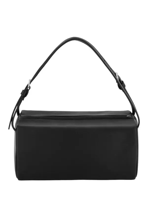 Vince Josie Leather Top Handle Bag - Black