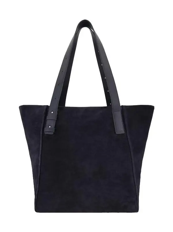 Vince Westmore Xl Suede Tote - Night Blue