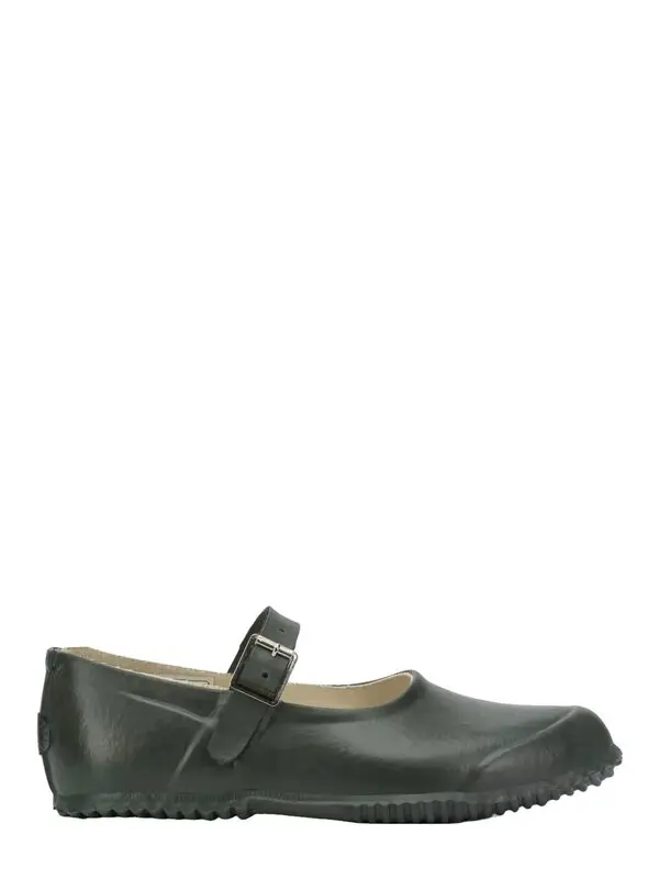 Superga Buckled-strap Ballet Flats - Green