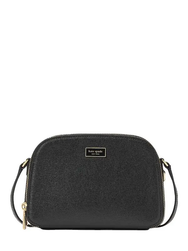 Kate Spade New York Leather Serena Dome Crossbody - Black