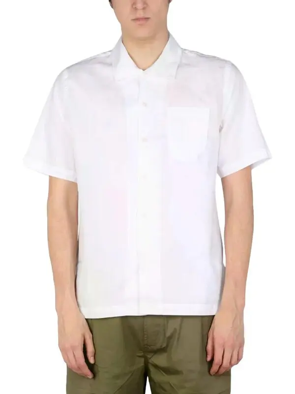 Universal Works Short-sleeve Shirt - White