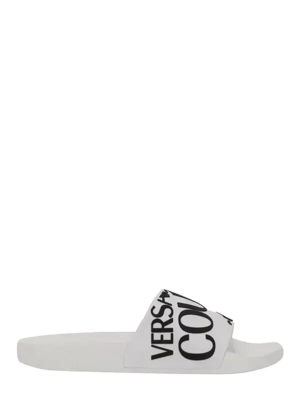 Versace Logo Slides - White