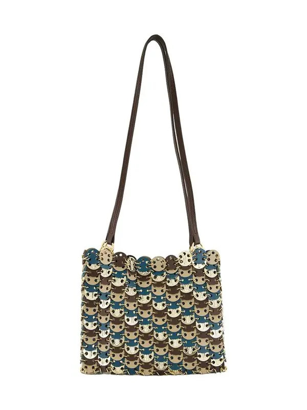 Rabanne Mixed Disc Shoulder Bag - Multicolour