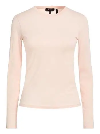 Theory T-shirt In Pima Cotton - Pink