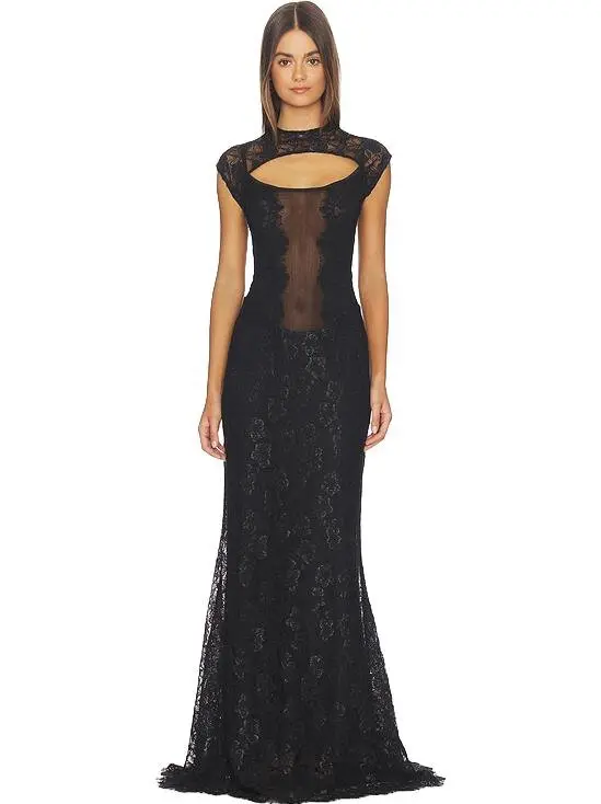 OW Brisa Maxi Dress - Black