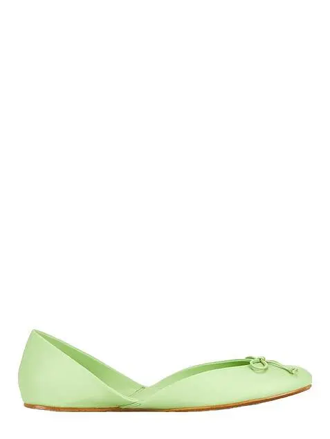 Jeffrey Campbell Perky Flat - Green Neon