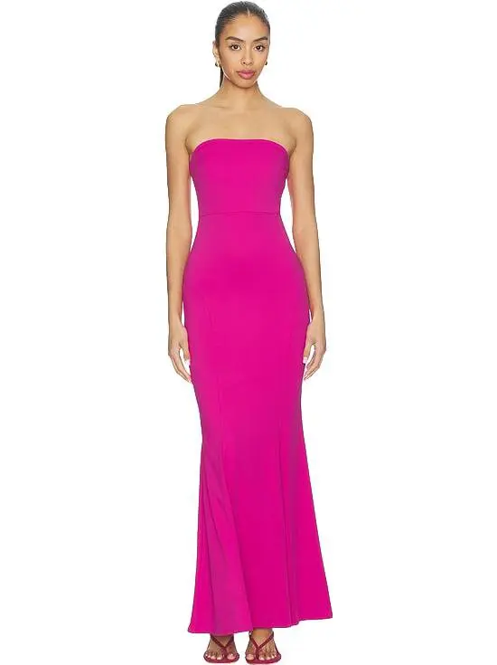Superdown Saphira Strapless Gown - Pink