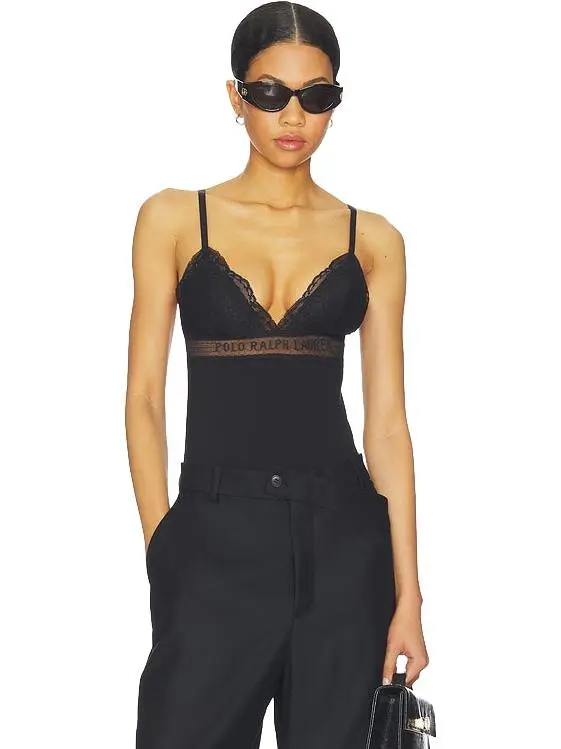Polo Ralph Lauren Triangle Bodysuit - Onyx