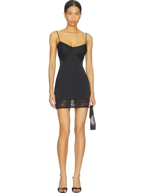 Superdown Kite Mini Dress - Black