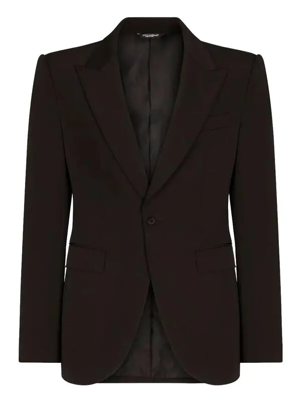 Dolce & Gabbana Single-breasted Blazer - Black