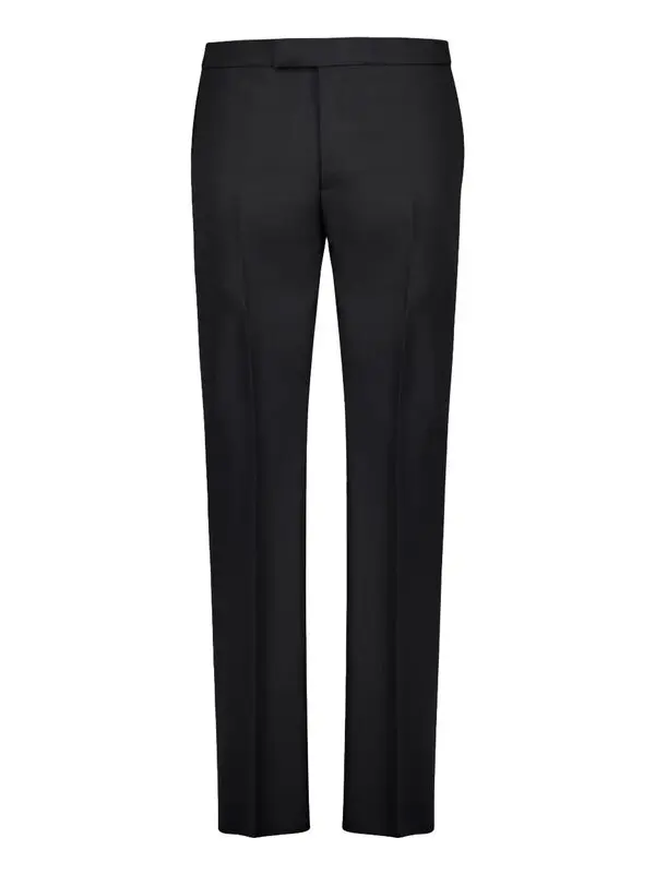 Alexander McQueen Tailored Barathea Trousers - Black