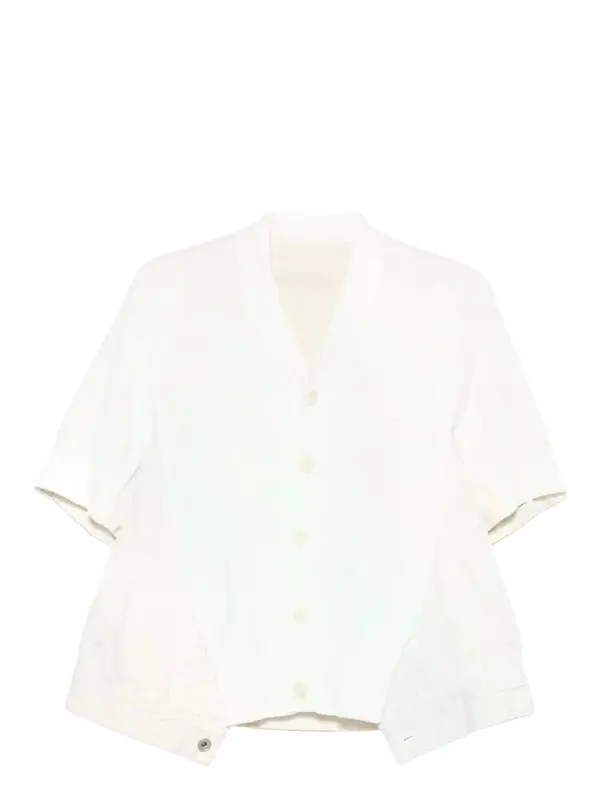 Sacai Buttoned Cardigan - Neutrals