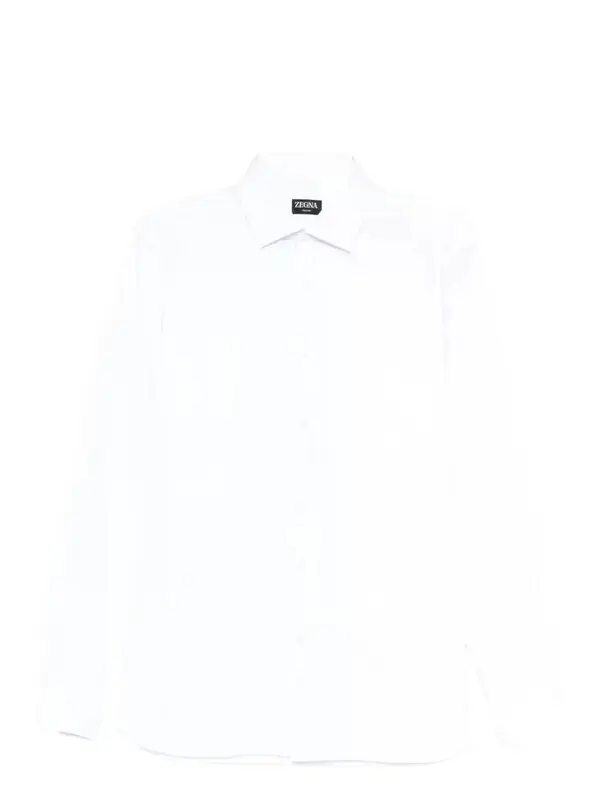 Zegna Striped Shirt - Blue