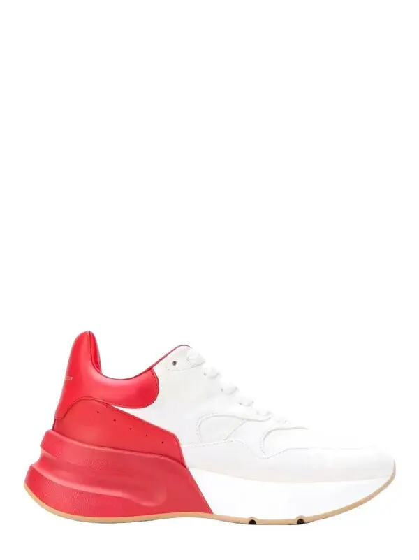 Alexander McQueen Oversized Runner Sneakers - White