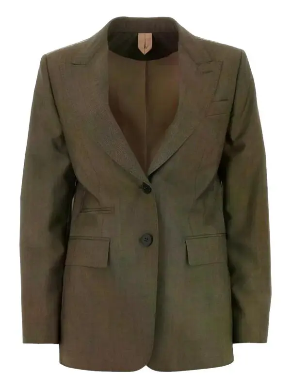 Max Mara Apice Button Blazer - Green