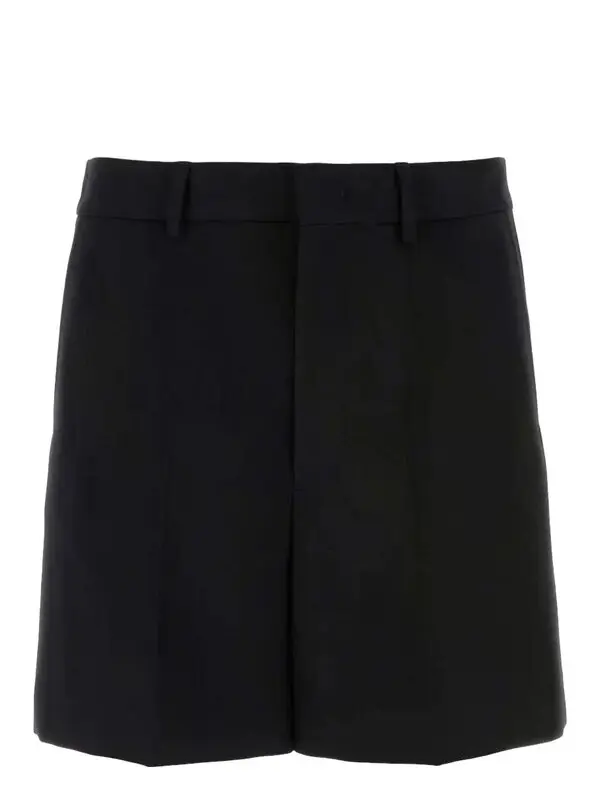 Valentino Garavani Wool Bermuda Shorts - Black