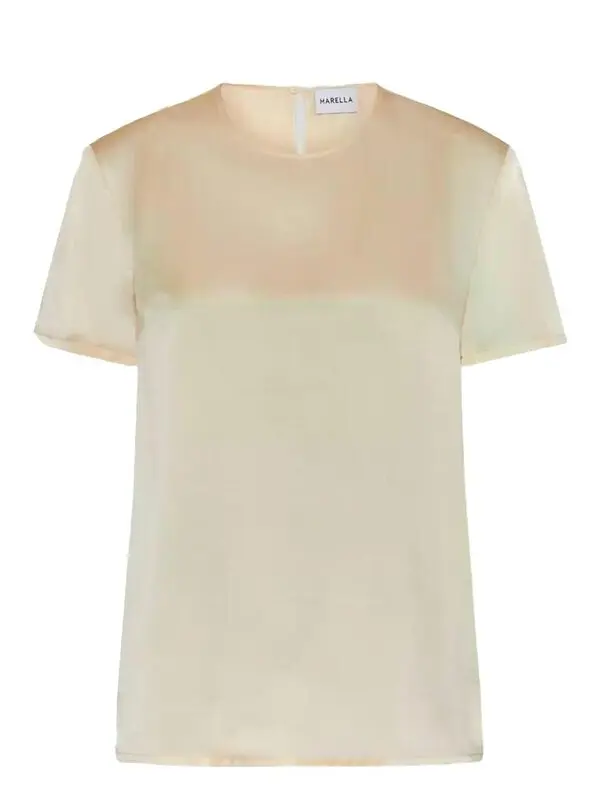 Marella Silk Blouse - Neutrals