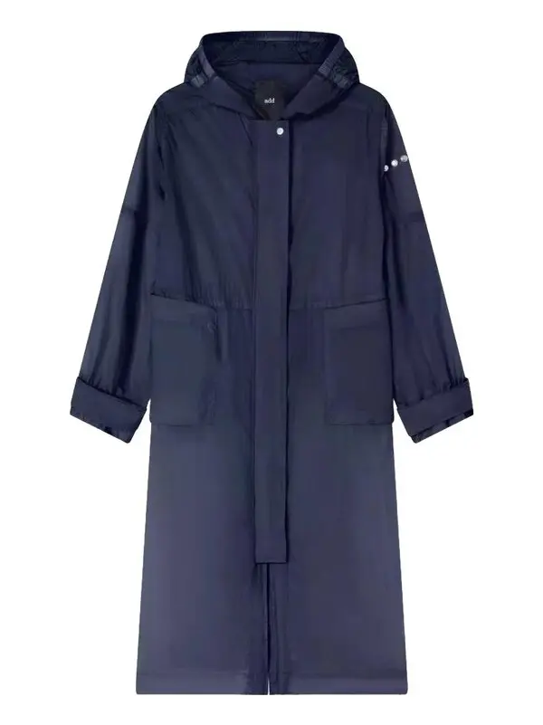 Add Hooded Parka - Blue