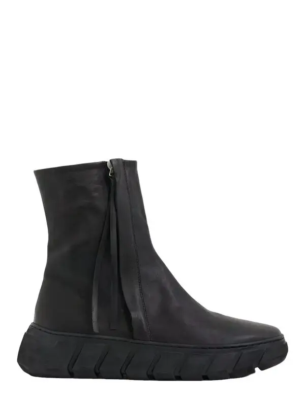 PURO Leather Ankle Boots - Black
