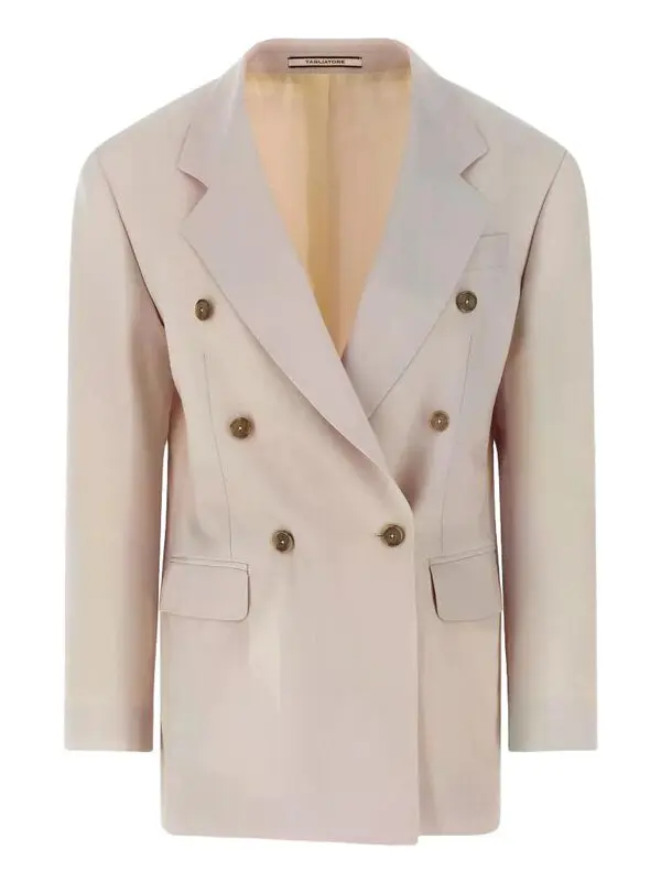 Tagliatore Loreley Double-breasted Blazer - Neutrals