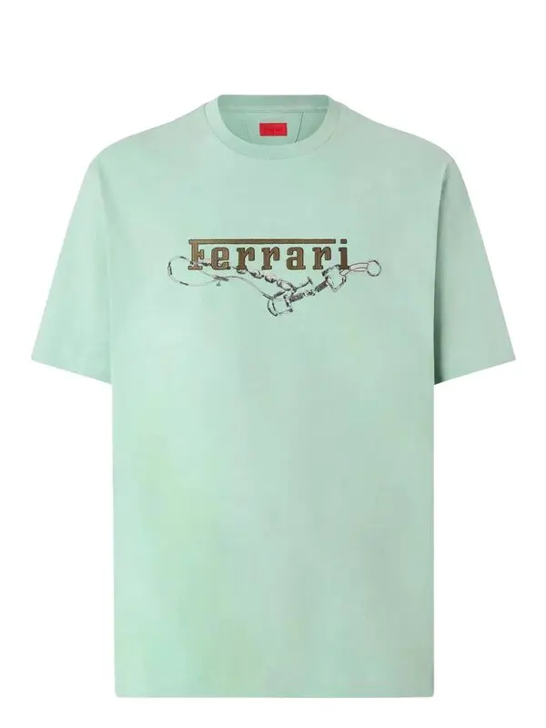 FERRARI Printed T-shirt - Green
