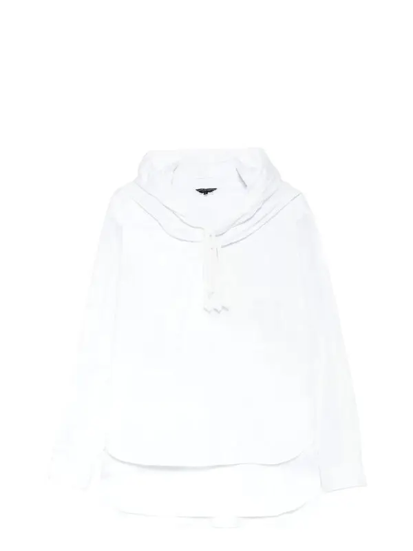 Comme Des Garçons Hooded Shirt - White