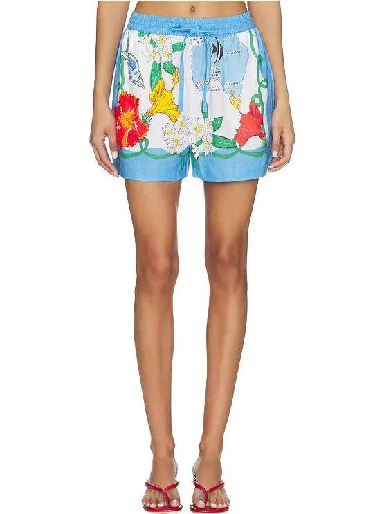 Seafolly Viva Vacation Short - Blue