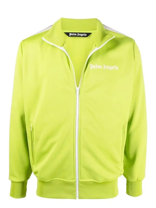 Palm Angels Classic Track Jacket - Lime Green