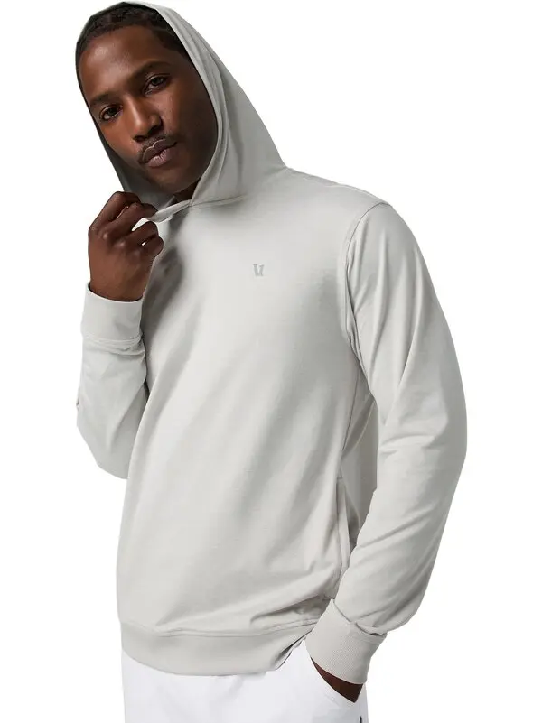 Vuori Ponto Pullover Hoodie - Salt Heather