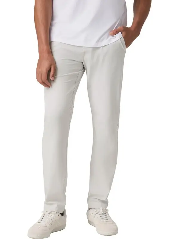 Vuori Aim Trouser Athletic Slim Fit - Salt Linen Texture
