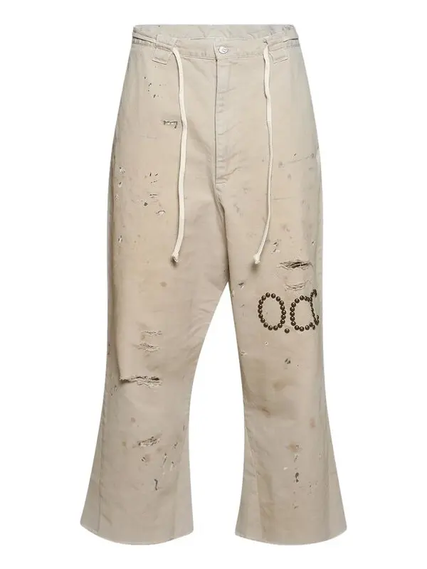 RIVINGTON ROI REBIS Raw He Rose 4 Pants - Khaki