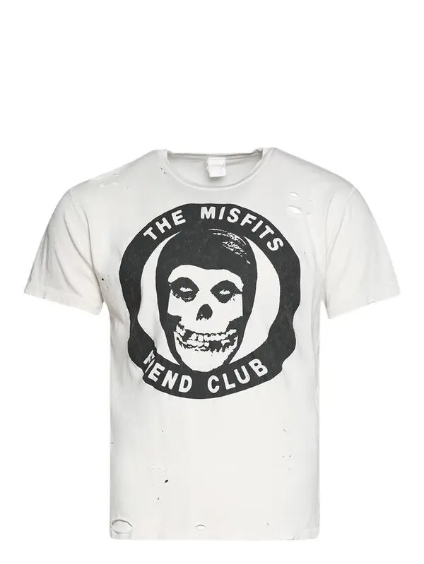 MadeWorn The Misfits Tee Vintage - White