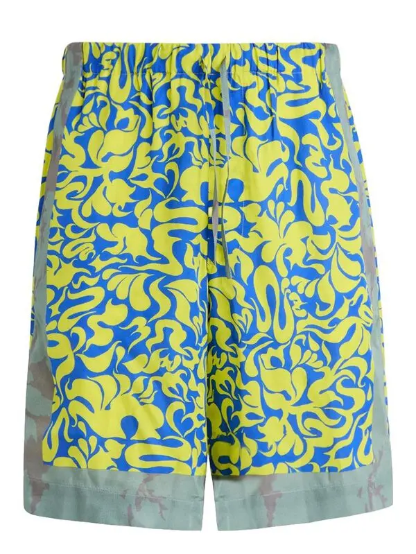 Dries Van Noten Piperi Printed Shorts - Multi