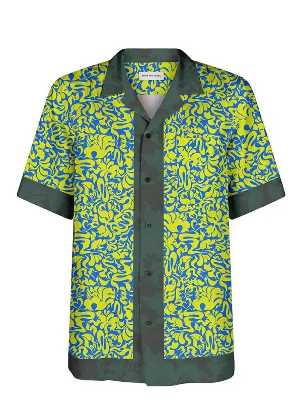 Dries Van Noten Carltone Shirt Yellow - Multi