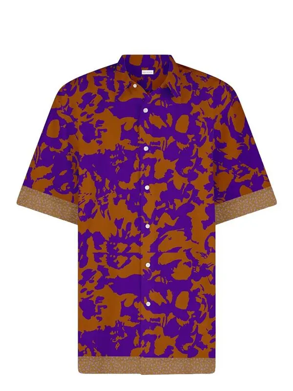 Dries Van Noten Cassidye Shirt Orange - Multi