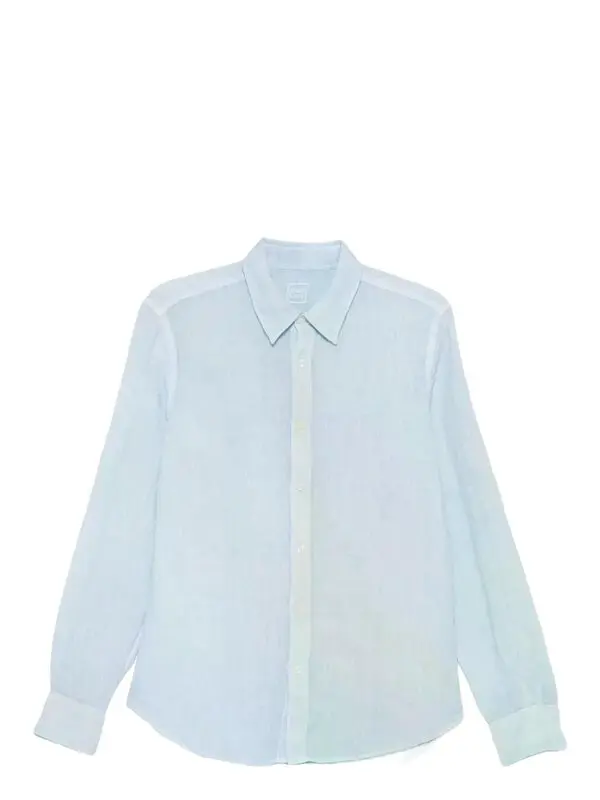 120% Lino Button Shirt - Blue