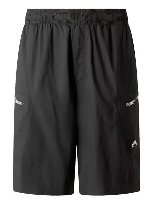 Moose Knuckles Zip-detailed Shorts - Black