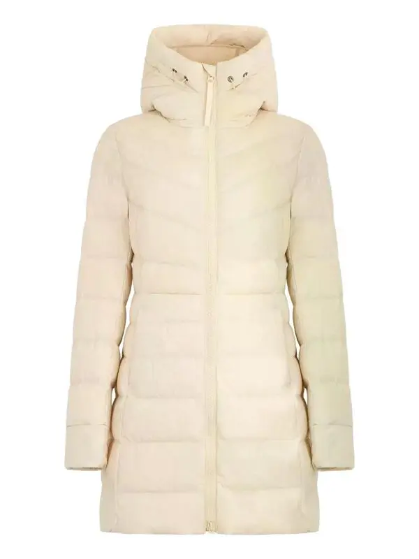 Canada Goose Clair Hooded Padded Coat - Neutrals