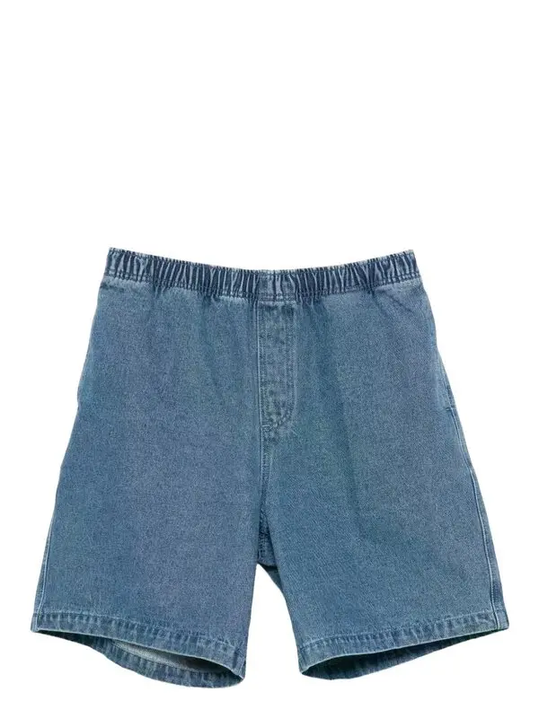 Obey Elastic-waistband Shorts - Blue