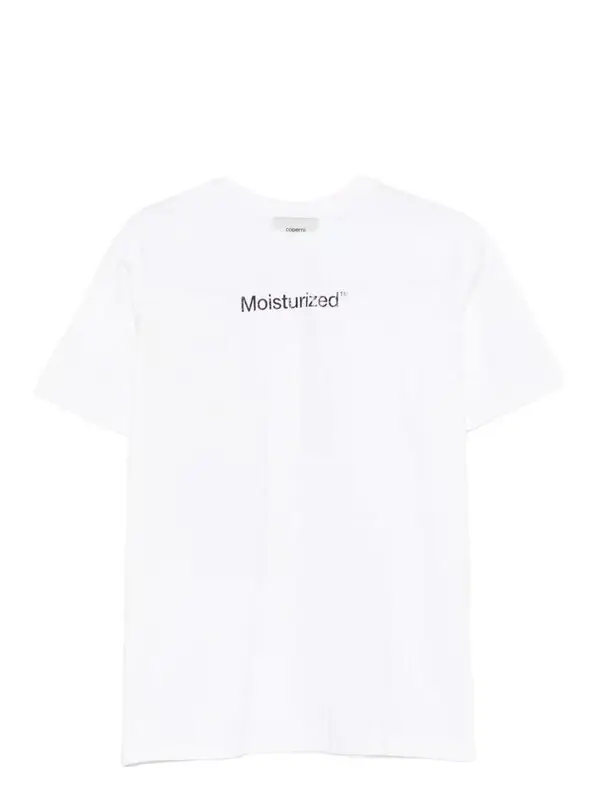 Coperni Text-print T-shirt - White
