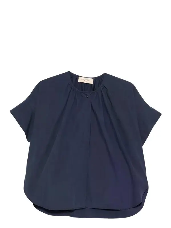 Max Mara Round-neck Shirt - Blue