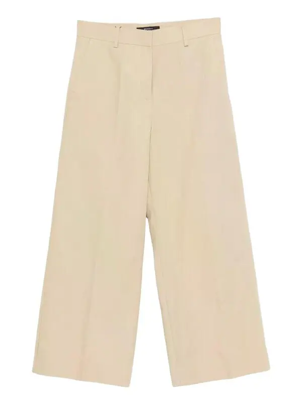 Max Mara Wide-leg Trousers - Neutrals