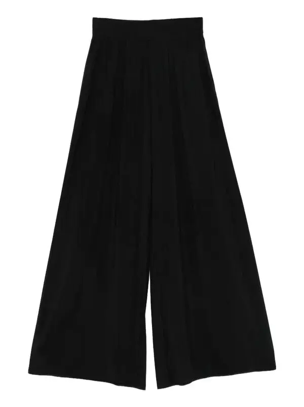 ELEH Wide-leg Palazzo Pants - Black