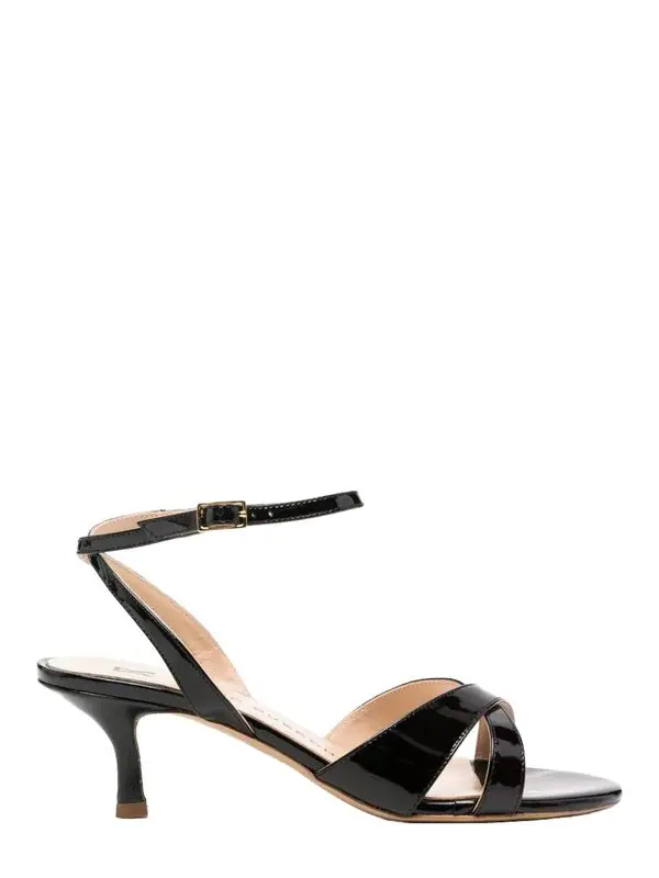 FABIO RUSCONI Crossover-strap Sandals - Black